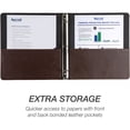 Samsill Vintage Hardback Professional Book Binder Organizer - Walmart.com