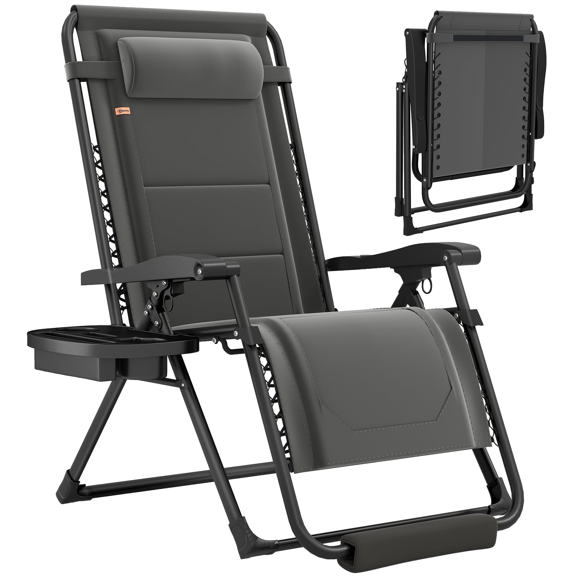 Click here for Outsunny Zero Gravity Lounger Chair  Reclining Pat... prices