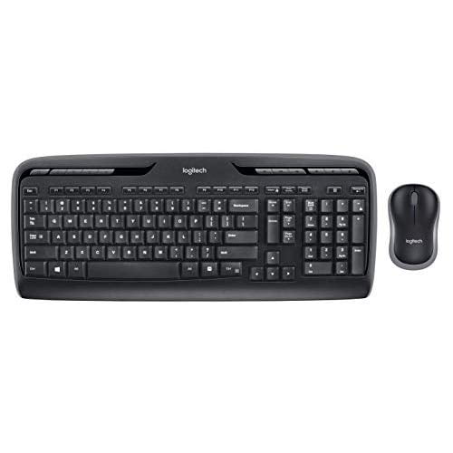 Logitech Wireless Wave Keyboard And Mouse Combo Includes Keyboard And ...