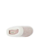 Dearfoams Cozy Comfort Women's Cable Knit Clog Slippers - Walmart.com