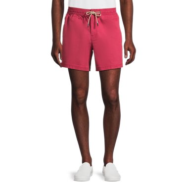 George Men's and Big Men's Twill Pull On Shorts with Drawstring Waist ...