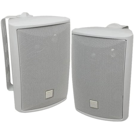 Dual Electronics LU43PW 3-Way High Performance Outdoor Indoor Speakers ...