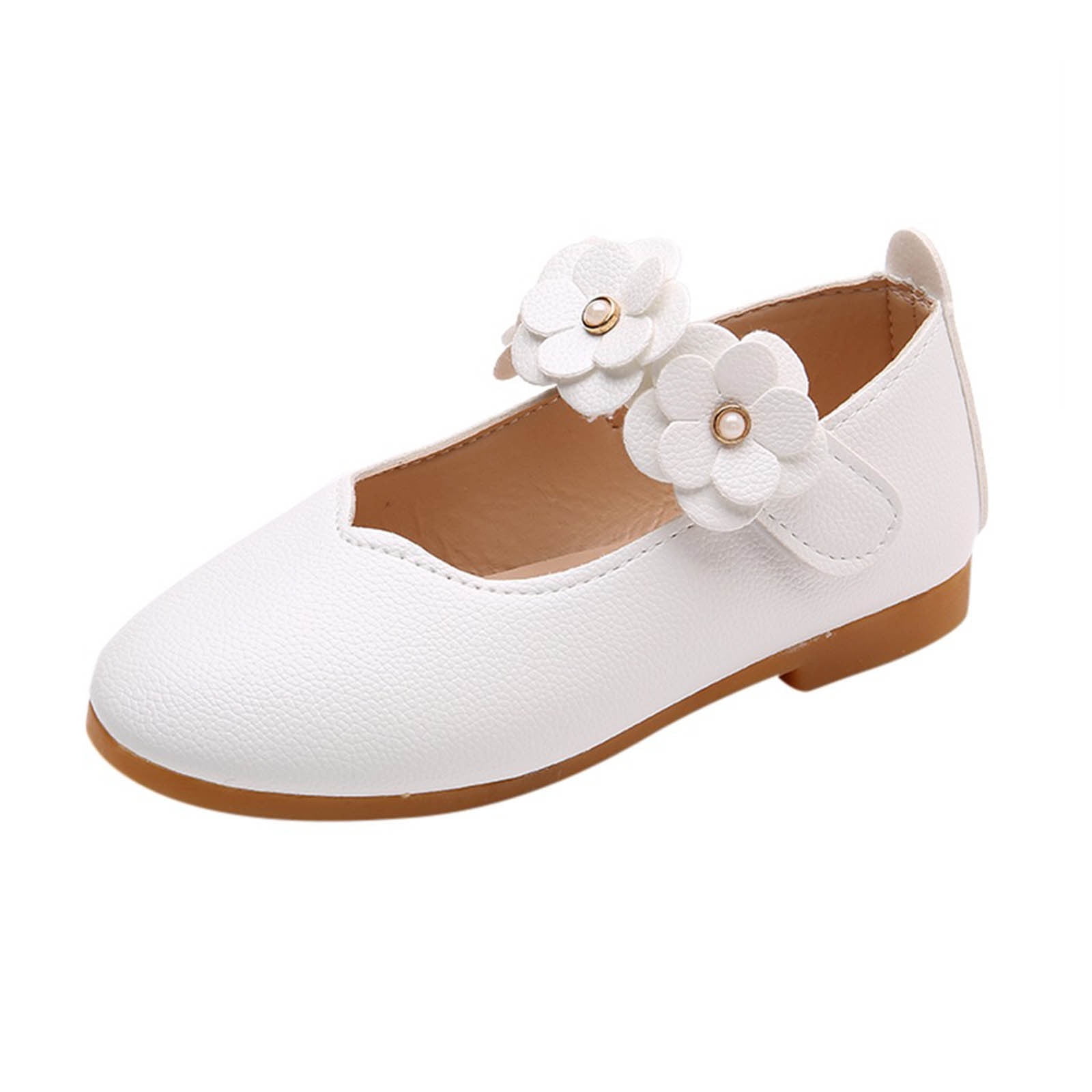 Click here for Zwiiyzr Girls Dress Shoes Slip On Ballerina Flats... prices
