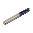 4 Flutes HRC65 For Steel Carbide Square Mill Alloy CNC Cutting Tools ...