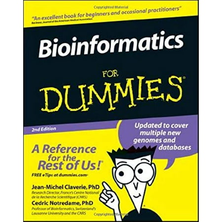 Bioinformatics For Dummies | Walmart Canada