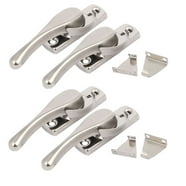 Sliding Window Lock, 1/4 in., Extruded Aluminum, White, Tamper ...