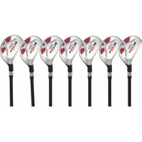 Mens Left Handed Full Club Golf Set with Driver, Fairway Wood, Hybrid ...