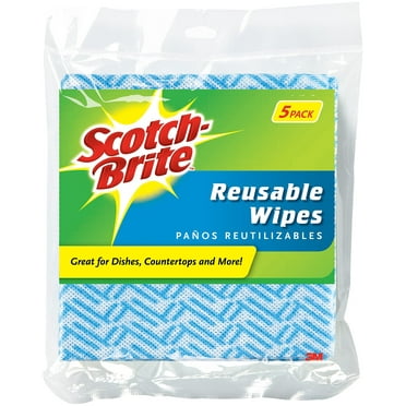 Scotch-Brite Dobie Sponge Cleaning Dish Cloth for Kitchen, Non-Scratch ...
