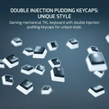 GAMEPOWER Suki TKL Wired Mechanical Gaming Keyboard, Programmable Macros RGB Lighting ...