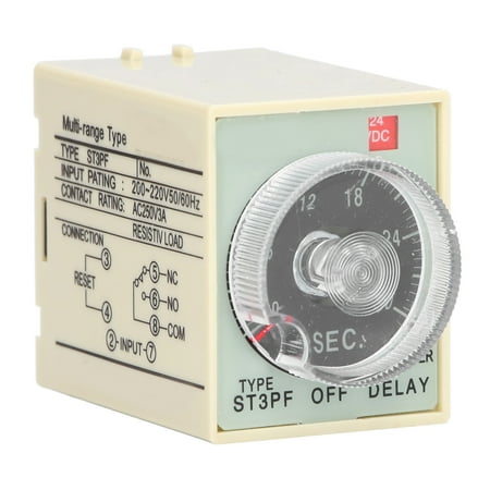30S Time Relay, Easy To Install 24V Output Power Off Delay Timer For ...