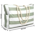 Beach Bag Foldable Storage Tote Sand Proof Large Capacity Portable ...