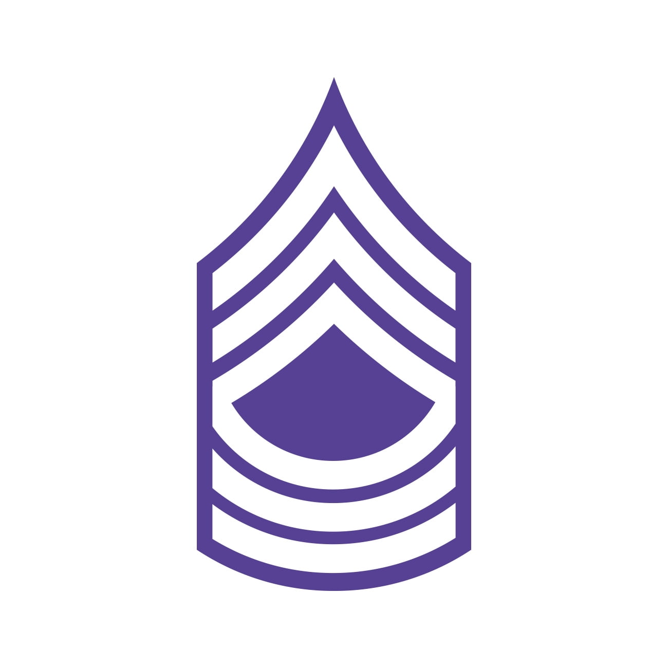 E-8 Master Sergeant Rank Sticker Decal Die Cut - Self Adhesive Vinyl ...