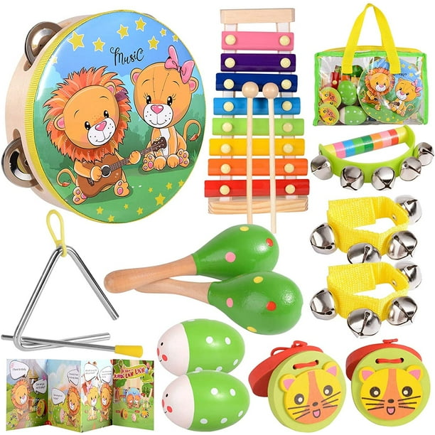 Instrumentos musicales para ninos pequenos Edades 1-3 / Jugu oathx ...
