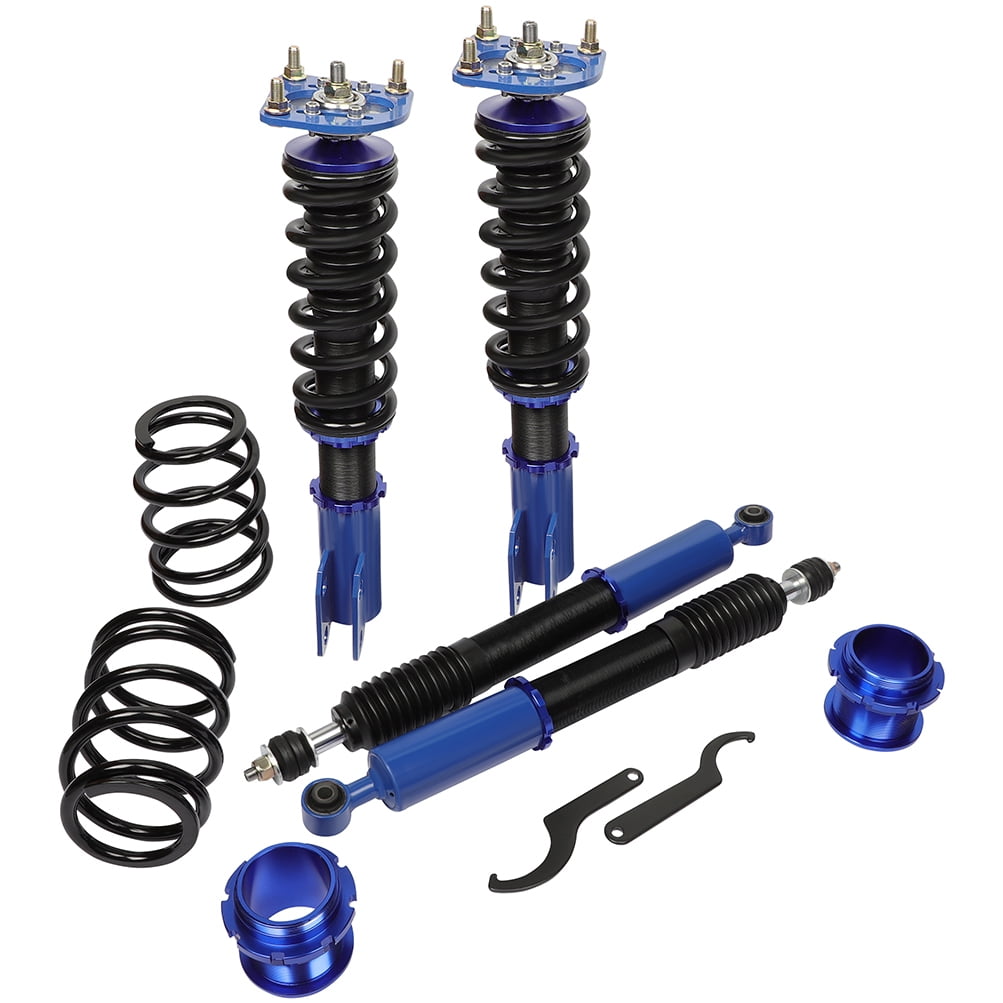 Coilover Struts Suspension Kit Coilover Shocks Full Set Adjustable ...