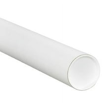 24 - 0.08 White Mailing Tubes with Caps 3" x 26" - Walmart.com