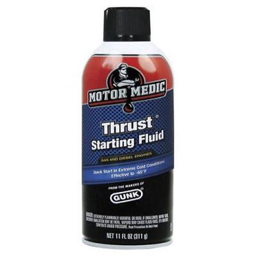 Gunk® Motor Medic™ Liquid Fire™ Quick Starting Fluid 7.5 oz. Can ...