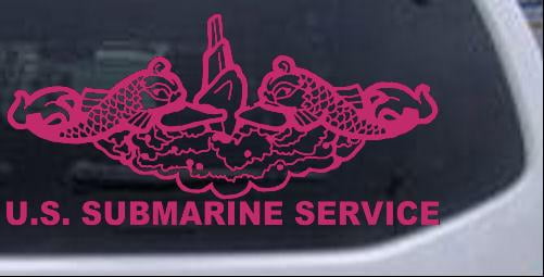 U.S. SUBMARINE SERVICE Car or Truck Window Decal Sticker - Walmart.com