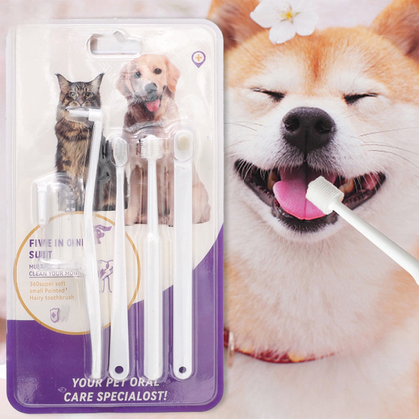 Click here for Onikri Pet Toothbrush Set Oral Cleaning Finger Too... prices