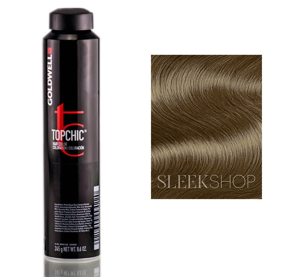 7N - Mid Blonde , Goldwell Topchic Hair Color (8.6 oz. canister ...