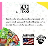 Fun Flavors Box College Freshman Survival Kit Snack Care Package (28 ...
