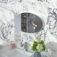 Organizedlife Frameless Oval Wall Mount Vanity Mirror for Bathroom ...