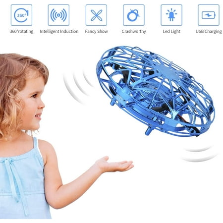 UFO Mini Drone, Mini Flying Toy Drone Hand Controlled, Kids Toy Hand ...
