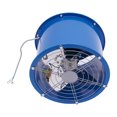 16" Axial Duct Fan, 110V 370W 1420rpm Exhaust Fan – 5400m³/h (3178 CFM ...