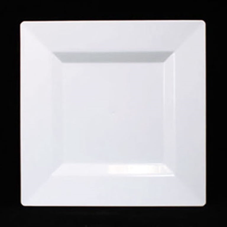 White Rectangle Plate