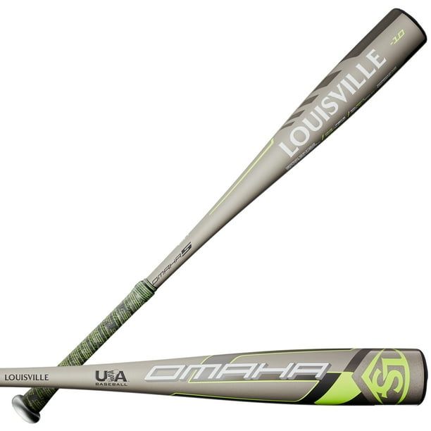 Louisville Slugger Omaha -10 USABB Baseball Bat - Walmart.com - Walmart.com