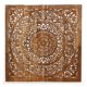 Haussmann® Teak Lotus Panel 48 x 48 inches H-3D Sand Washed - Walmart.com