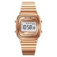 onlyliua Vintage Retro Waterproof Stainless Steel Strap Digital Watch ...