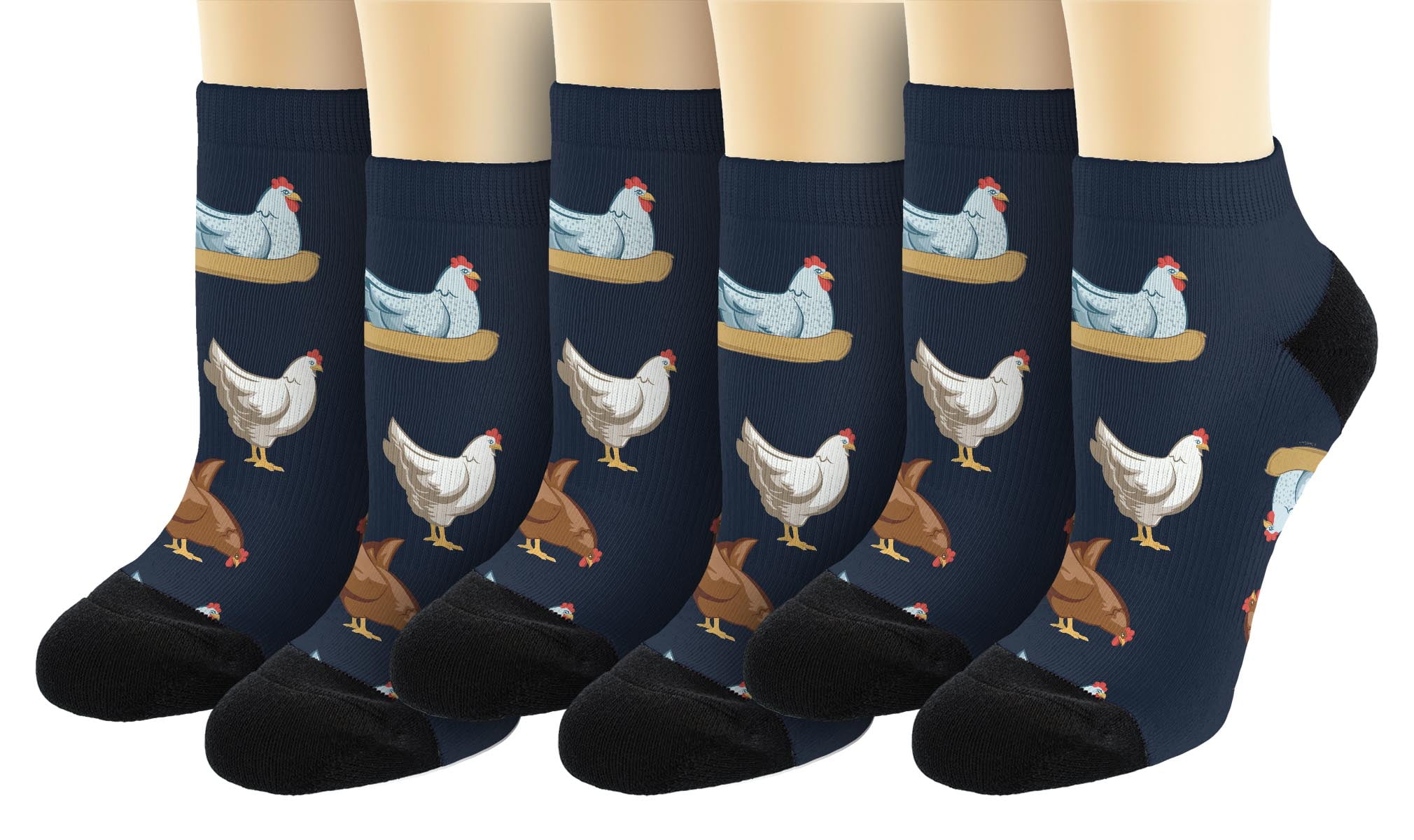 ThisWear Crazy Socks Chicken Socks Bird Dress Socks Funny Birthday ...
