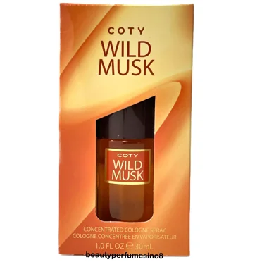 Coty Wild Musk Cologne, Sensual Amber & Jasmine Scented Spray for Women ...