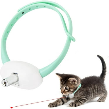Walbest Wearable Automatic Cat Toys with Light Point Electric Kitten ...