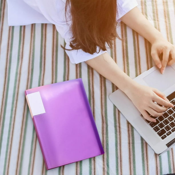 Xihbxyly Carpeta Transparente, Organizador Duradero y Transparente, Portadocumentos Ligero y ...