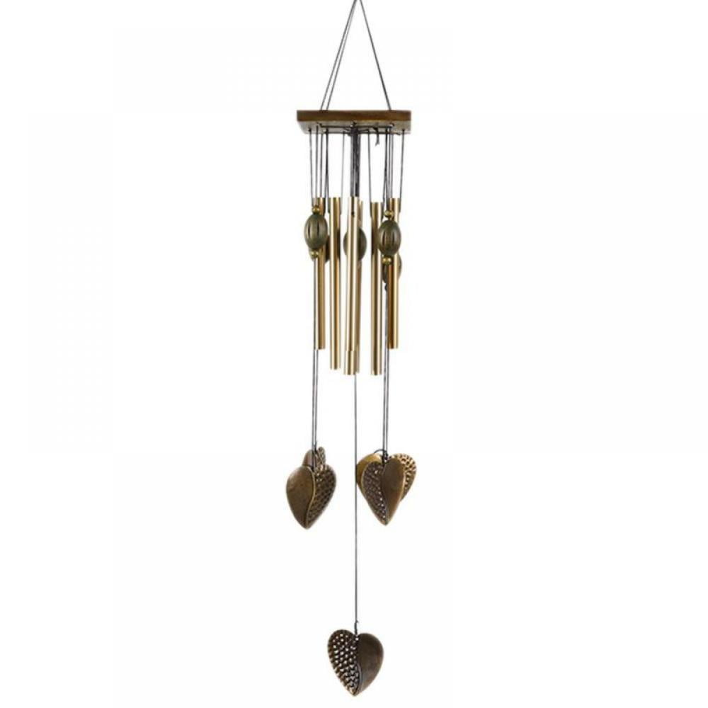 Wind Chimes Outdoor Deep Tone, 24 in Memorial Wind Chimes Large with 6 ...
