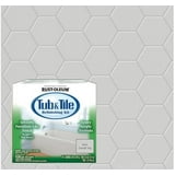 Rust-Oleum Tub & Tile Refinishing Kit, Satin Coastal Fog, Fast-Drying ...