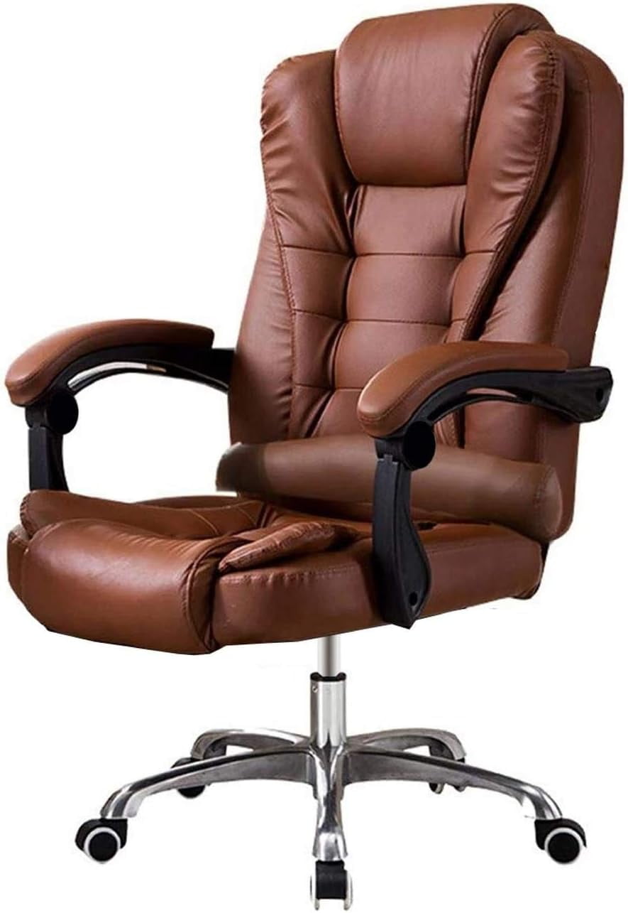 Silla Ejecutiva Ergonómica de Vini Piel Con Altura Ajustable de ...