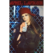 Avril Lavigne Singer Black and White Collage Poster 24x36 - Walmart.com