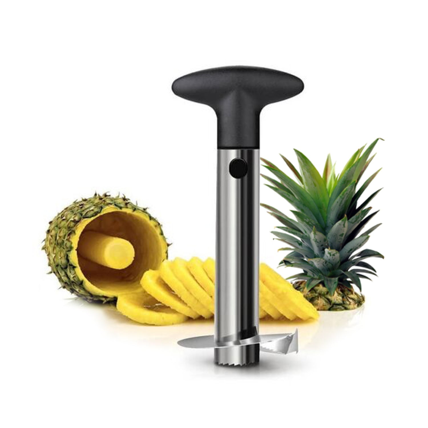 Click here for Js Gourmet - Pineapple Corer And Slicer (Peel  Sli... prices