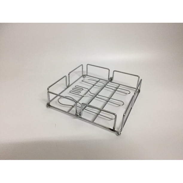 Servilletero CUTLERY SQUARE cromado 18.2 x 18.2 8 8 cms Brang Cutlery ...