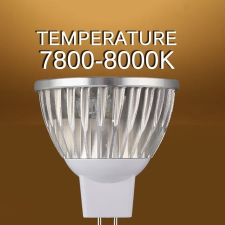New 45 Degree Beam Angle LED Bulb MR16 Warm White Spot Light 4W 12V ...