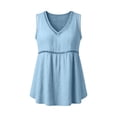 Cilsoka Womens Tank Tops 2026 Boho Fashion Clothing V Neck Cotton Linen ...