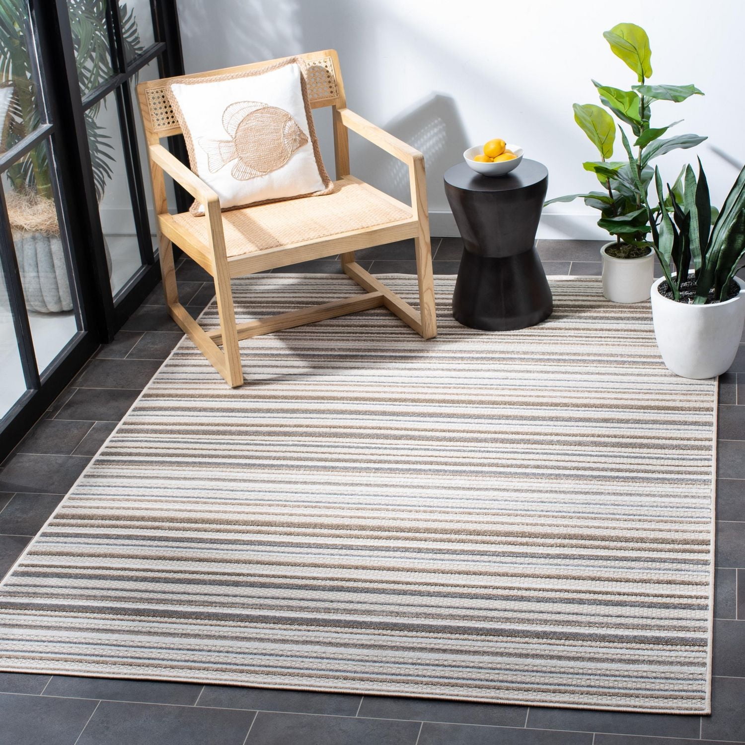 Click here for Safavieh Cabana Siomha Striped Outdoor Area Rug 67... prices