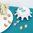 20Pcs 2 Colors 304 Stainless Steel Clip on Earring Pads Flat Round ...