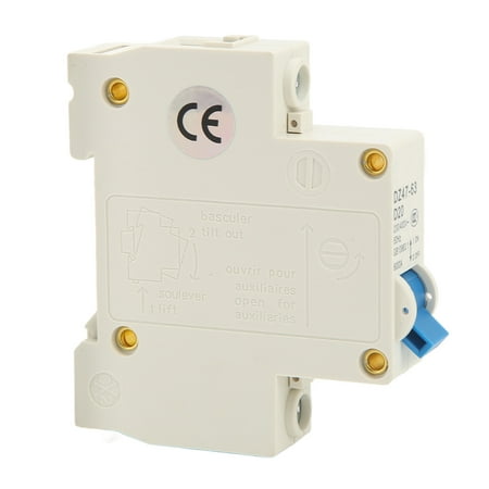 Circuit Protection Switch, 1P Miniature Circuit Breaker Modular ...