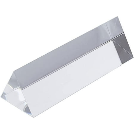 Triangular Prism Optical Crystal Prism Refractor Glass Rainbow Maker ...
