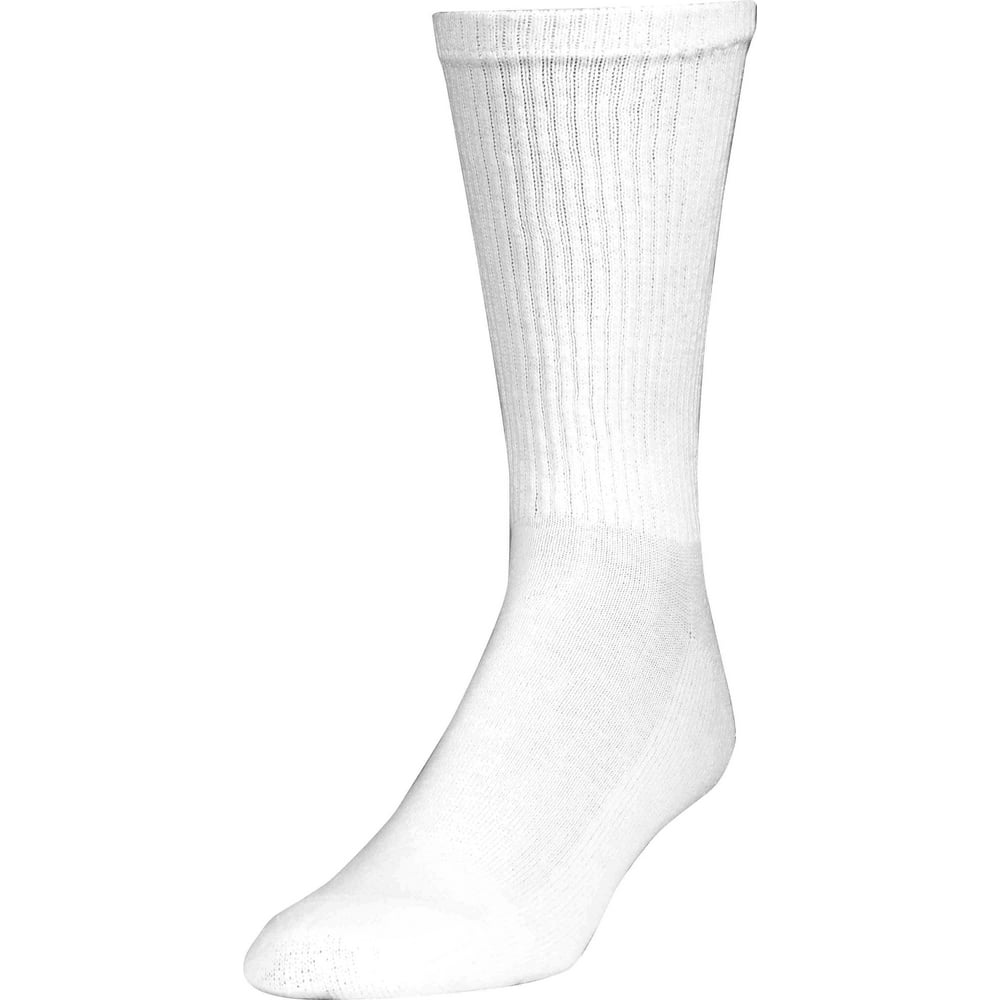 Gildan - Men's Big & Tall Performance Cotton moveFX White Crew Socks ... Gildan - Men's Big & Tall Performance Cotton moveFX White Crew Socks ...