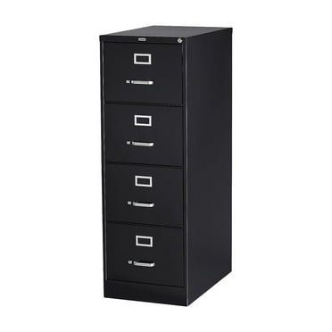 Staples 489538 2-Drawer Legal Size Vertical File Cabinet Black (26.5 ...