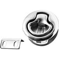 MARINE CITY 316 Stainless Steel 2 Inches Round Hatch Flush Pull Slam ...